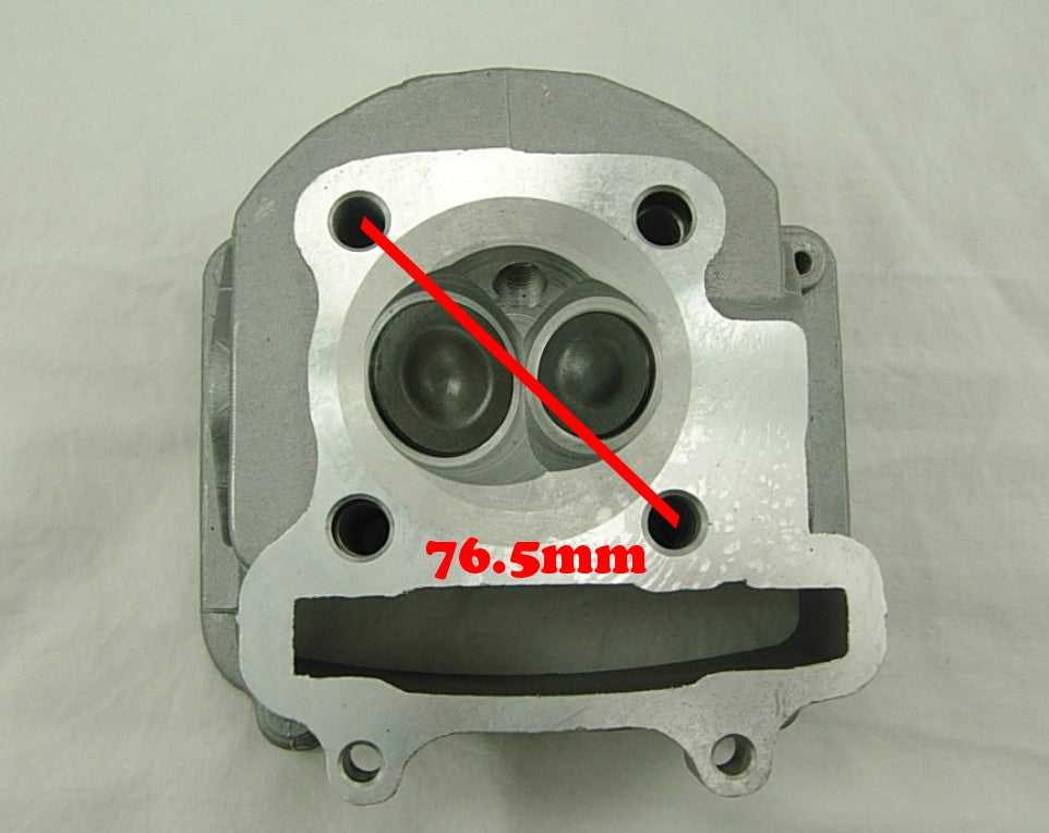 GY6 180cc 61mm Bore non-EGR cylinder head with valve GY6 150CC/157Q ...