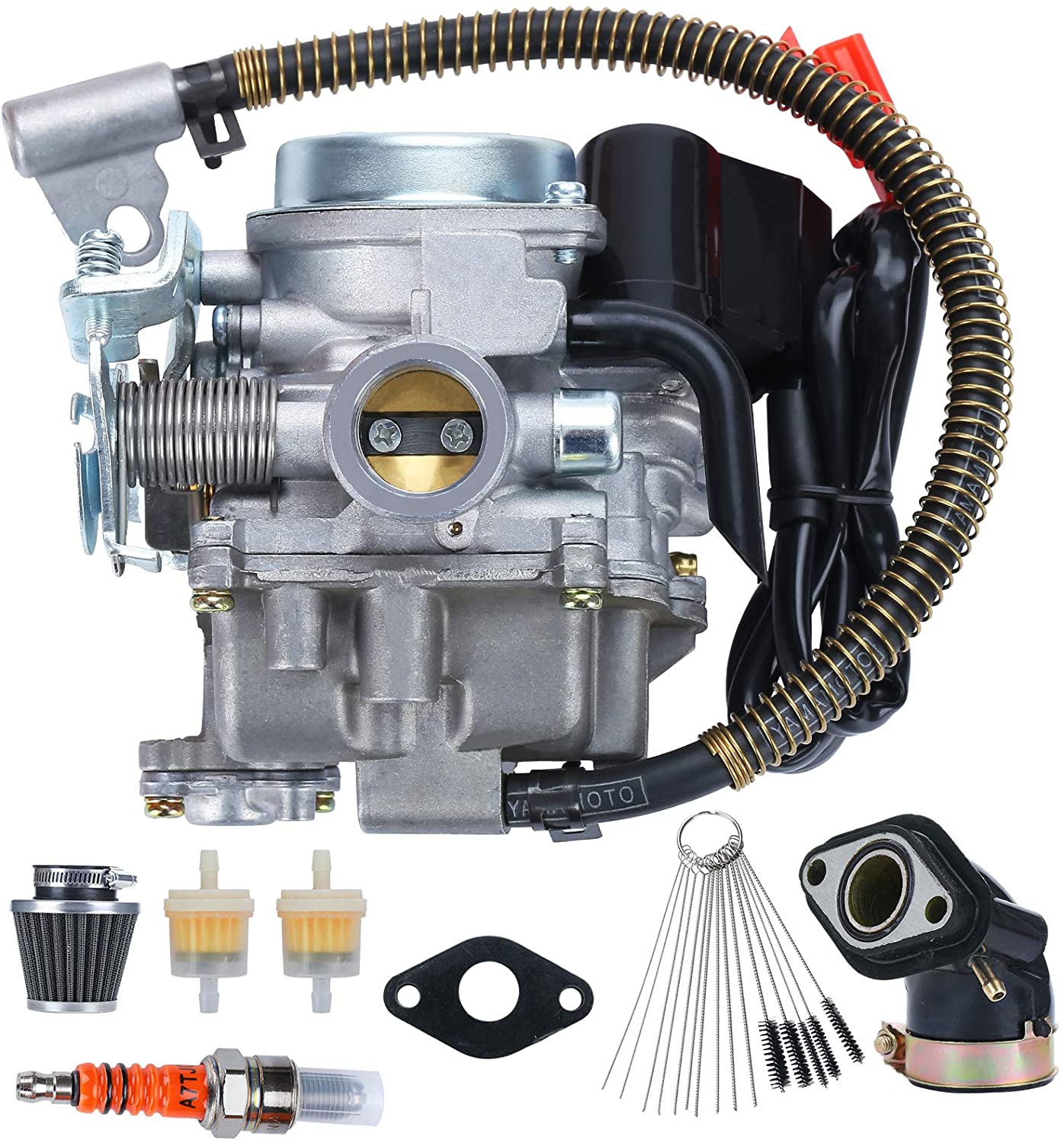 Chinese Moped Parts Starter For GY6 49cc 50cc Scooter Moped 139QMB/QMA ...